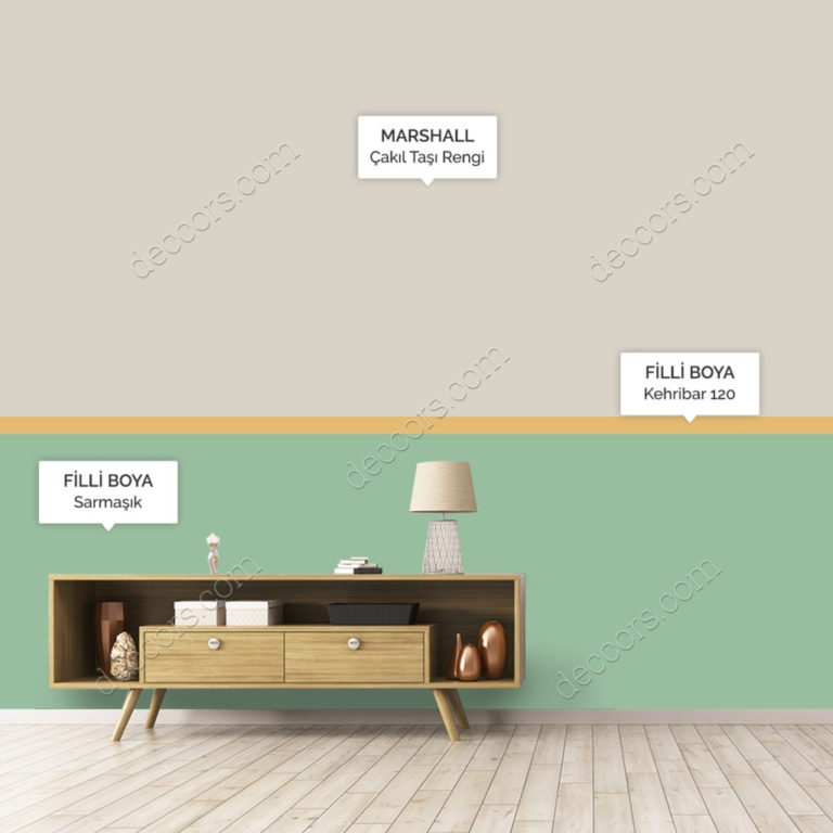 Çakıl Taşı Rengi Duvar Boyası - Renk Kodu ve Fikirleri